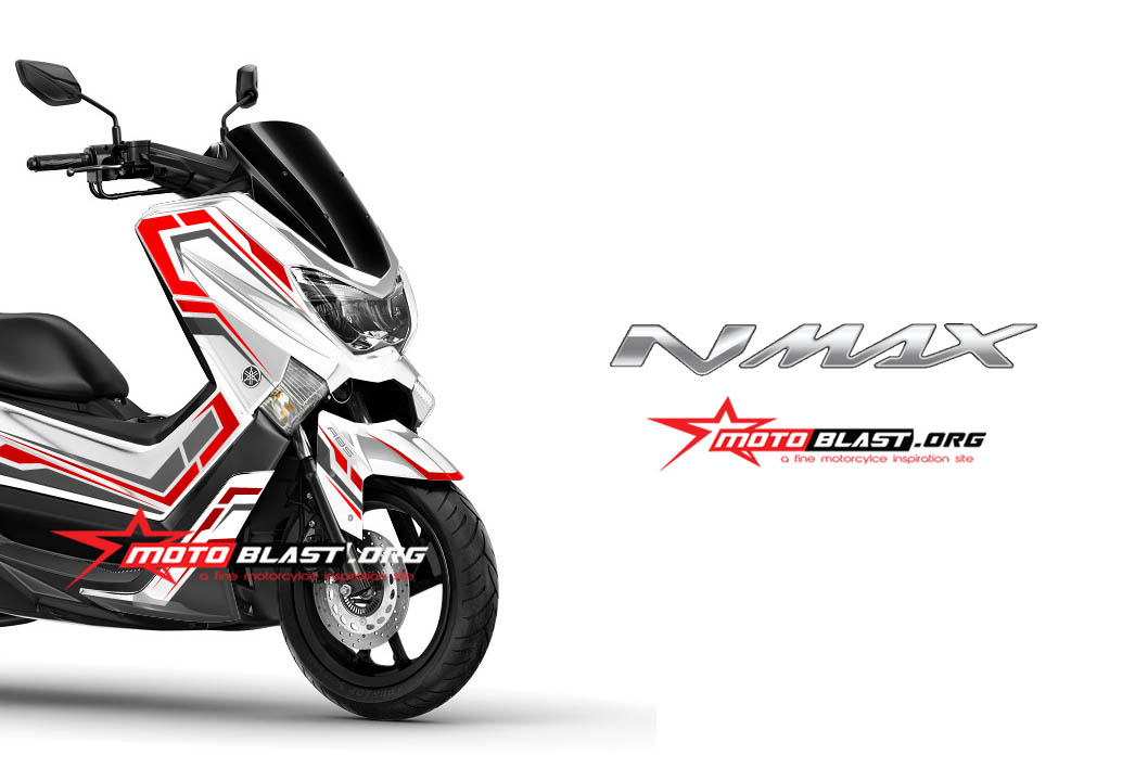 mega gallery modifikasi striping yamaha nmax - MOTOBLAST