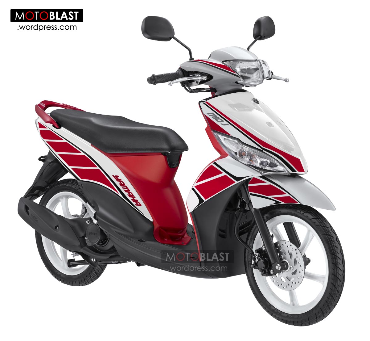 modif mio J teen striping 50th Anniversary WGP!! - MOTOBLAST