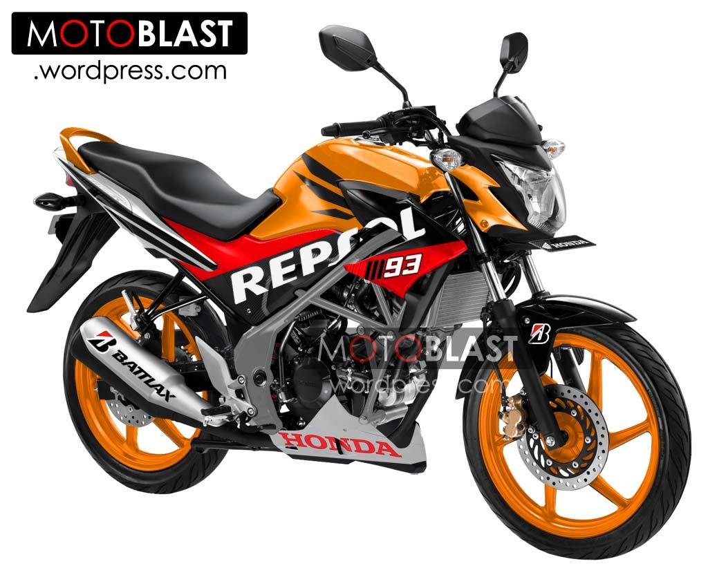 Modif Striping CB150 R Repsol Edition!! - MOTOBLAST
