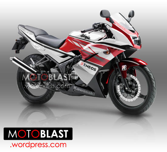 Modif Striping ninja 150 RR Merah! - MOTOBLAST
