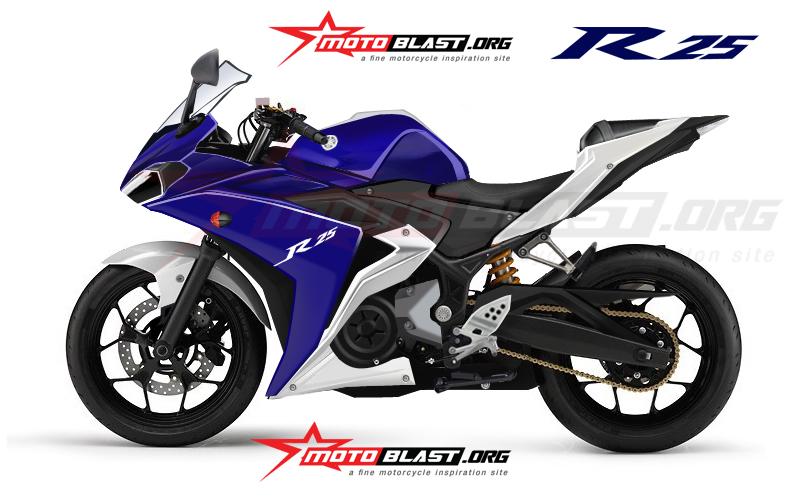 Ini dia New Render Sket Yamaha R25 versi masspro Seperti Teaser di ...