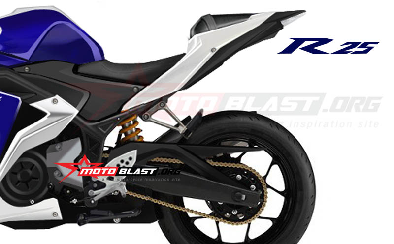 Ini dia New Render Sket Yamaha R25 versi masspro Seperti Teaser di ...
