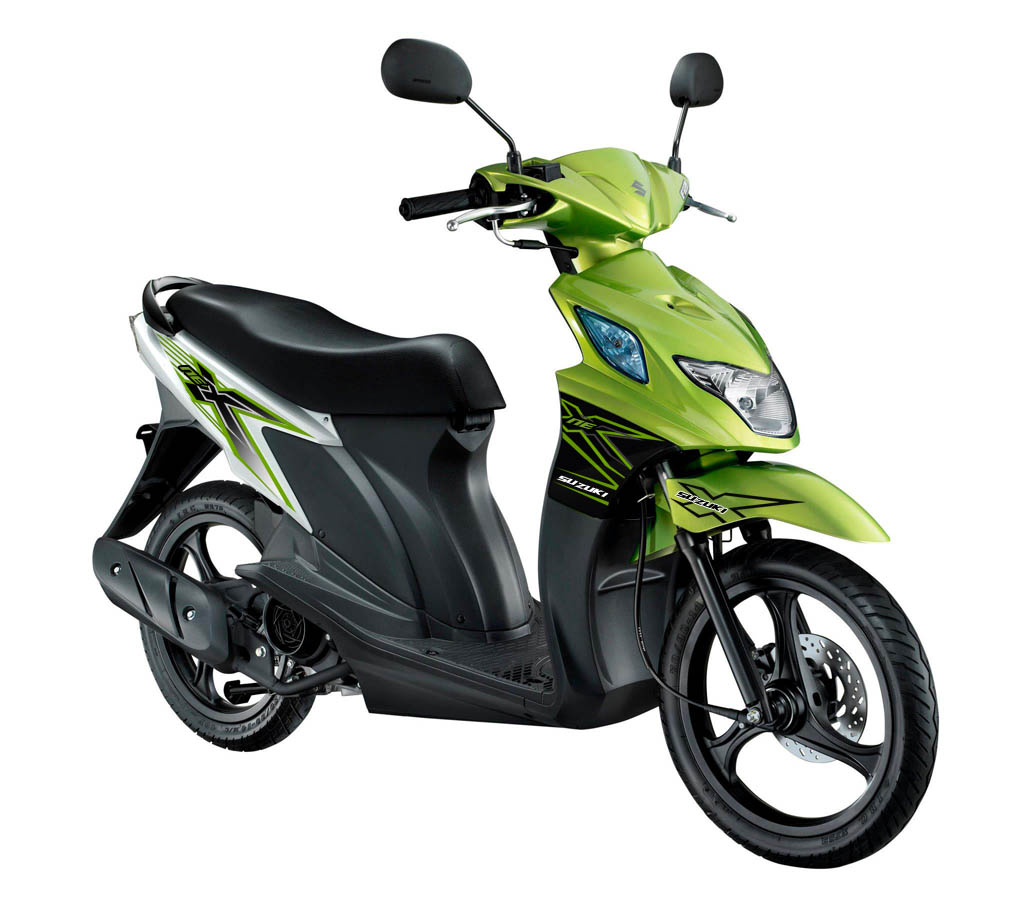 Modif Striping Suzuki Nex Hijau! - MOTOBLAST