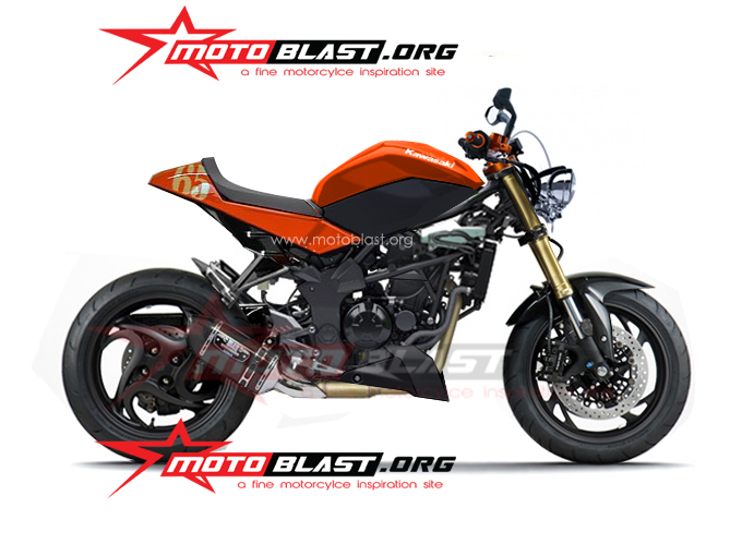 Modif Kawasaki Z250SL ala cafe racer campuran!! - MOTOBLAST