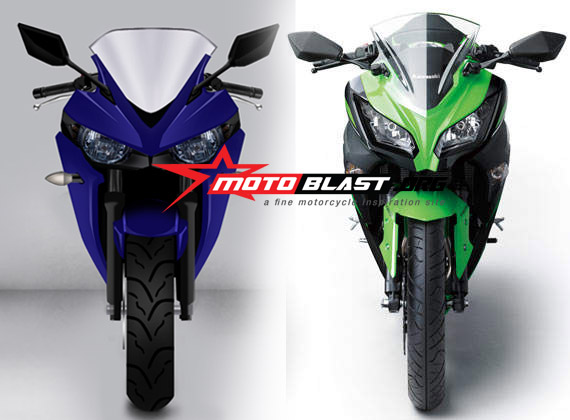 yamaha R25 Vs kawasaki ninja 250R FI, pilih mana ?? yuk kompare secara ...