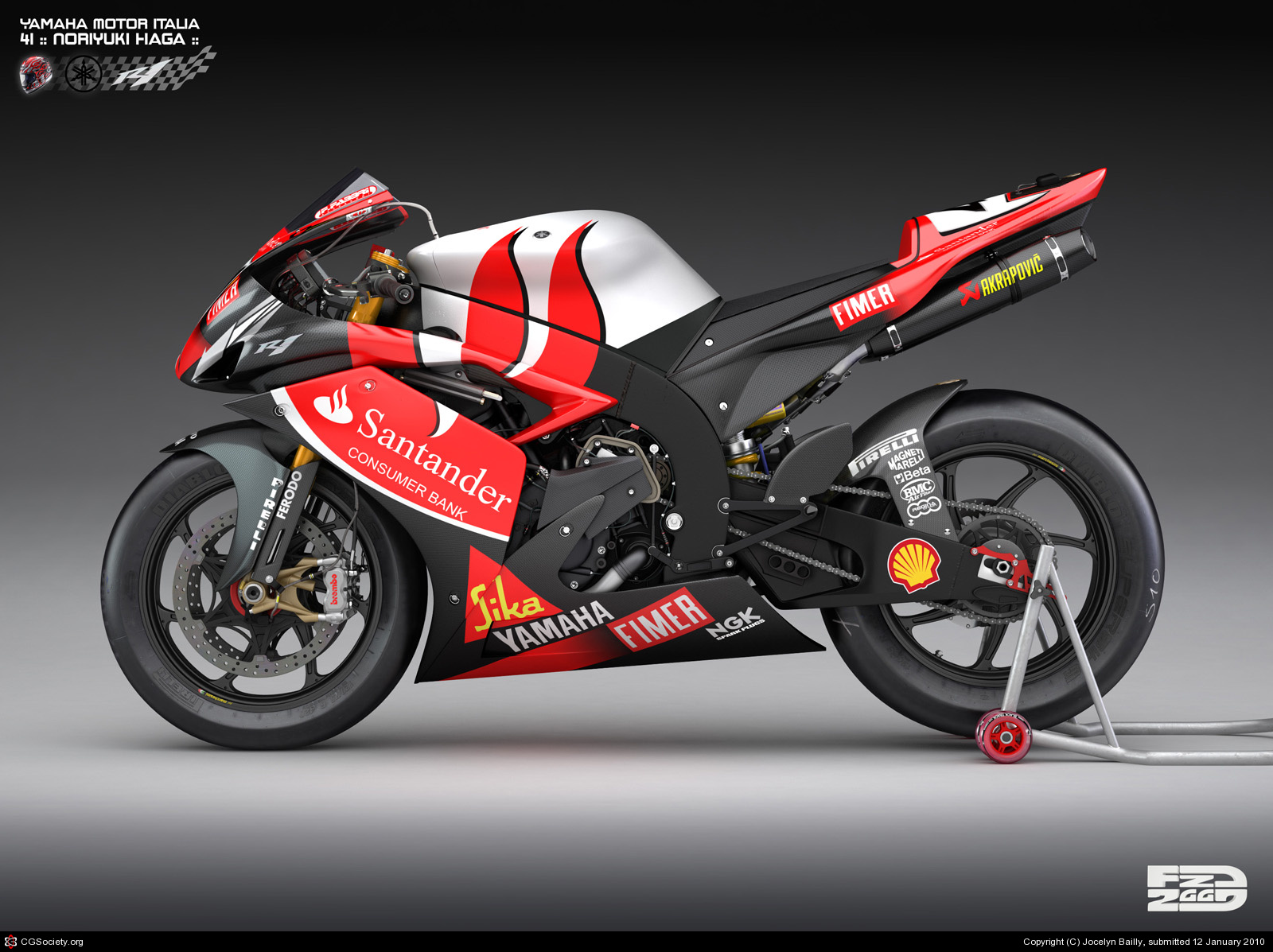 Modif Striping yamaha R25 Red - Santander Superbike! - MOTOBLAST