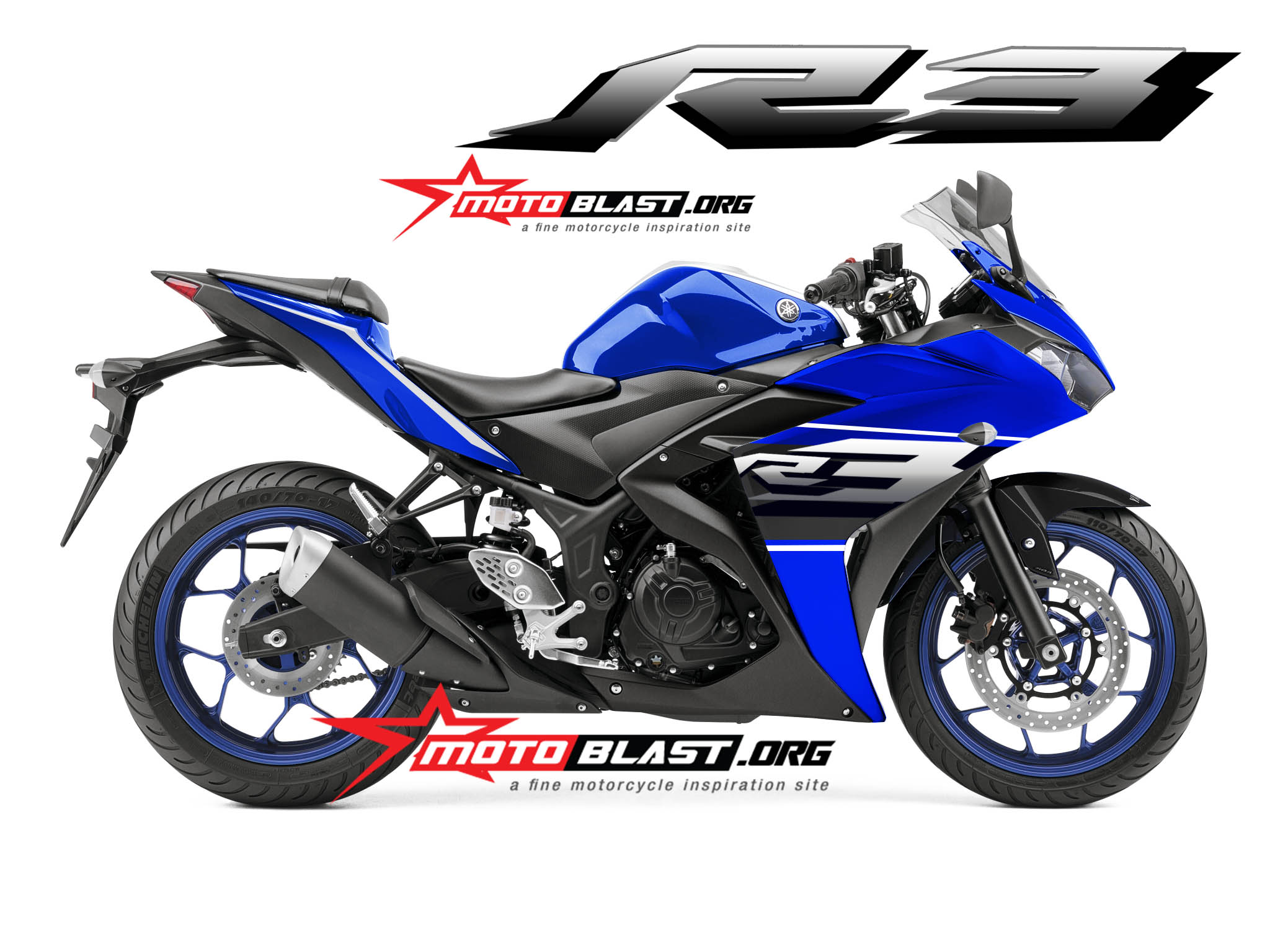 Modif Striping Yamaha R3 - Simple! - MOTOBLAST