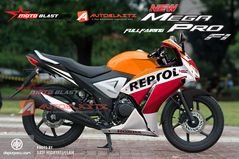 HOT! Honda New MegaPro FI Modif Pake Fairing!! Buat Inspirasi Ingin ...
