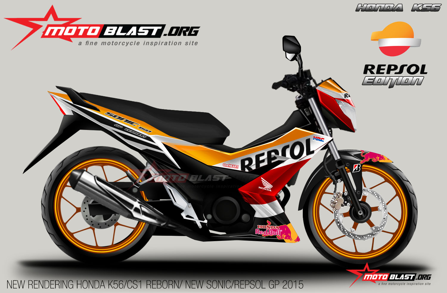 Reflector Honda CS150RS / K56A / CS1 Reborn!! - MOTOBLAST