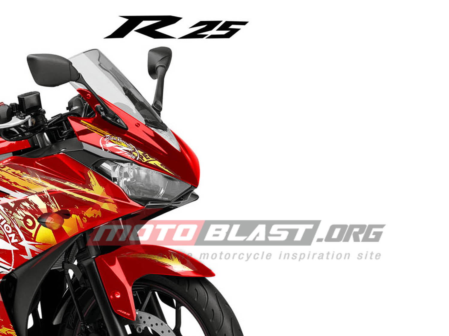 SPECIAL EDITION! Modif Striping Yamaha R25 Red! - MOTOBLAST