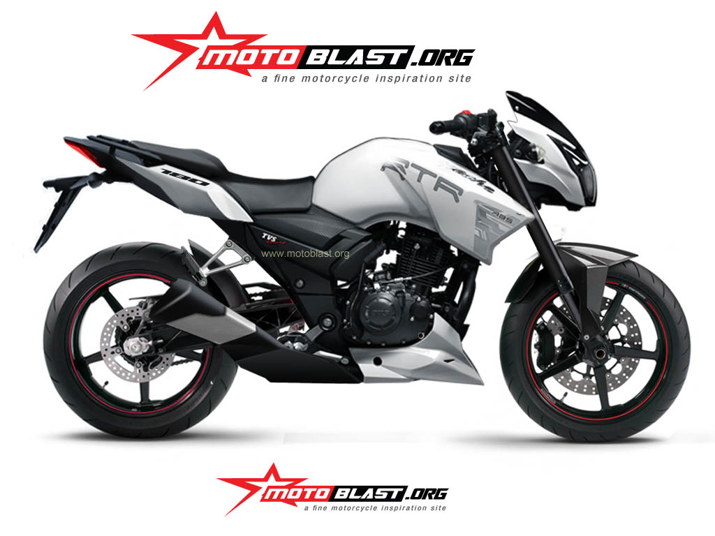 Konsep Modif TVS Apace 180 RTR biar lebih gagah! - MOTOBLAST