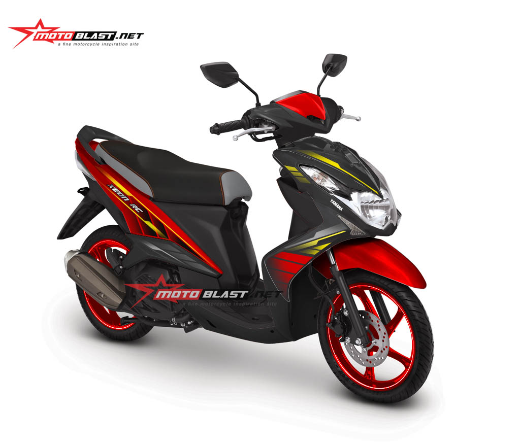 Modif Striping Yamaha XEON RC - HITECH! - MOTOBLAST