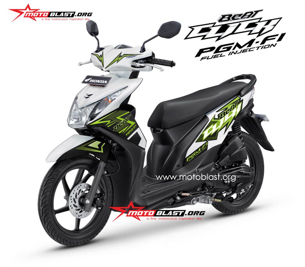 Modifikasi striping Honda Beat Click New 2015! - MOTOBLAST