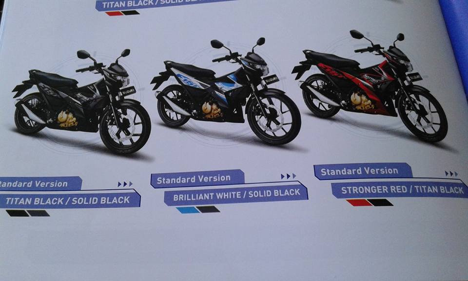 Ini dia Pilihan warna Suzuki Satria FU 150 Injeksi plus detail ...