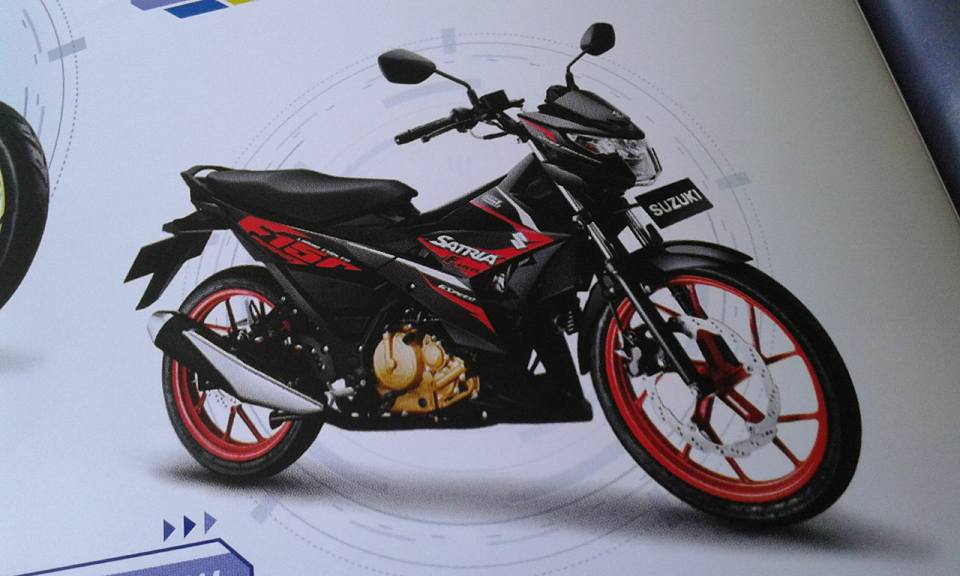 Ini dia Pilihan warna Suzuki Satria FU 150 Injeksi plus detail ...