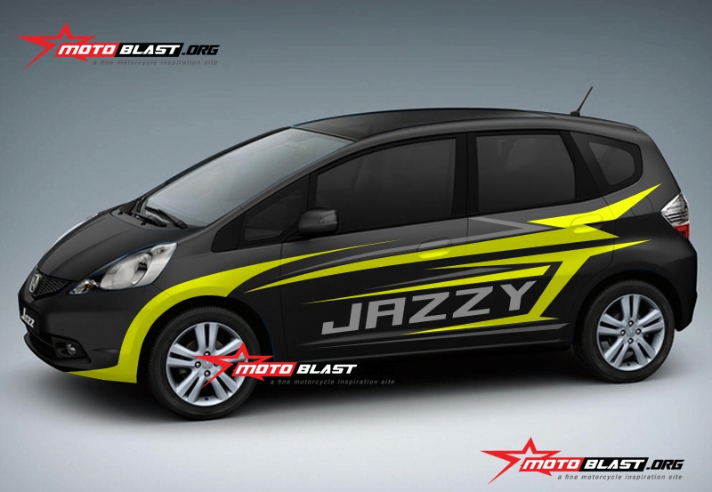 Modifikasi honda Jazz Black - Jazzy Keren banget bro! - MOTOBLAST