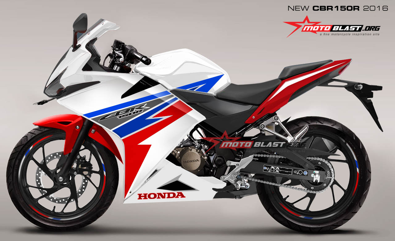 Render CBR150R 2016 all varian color