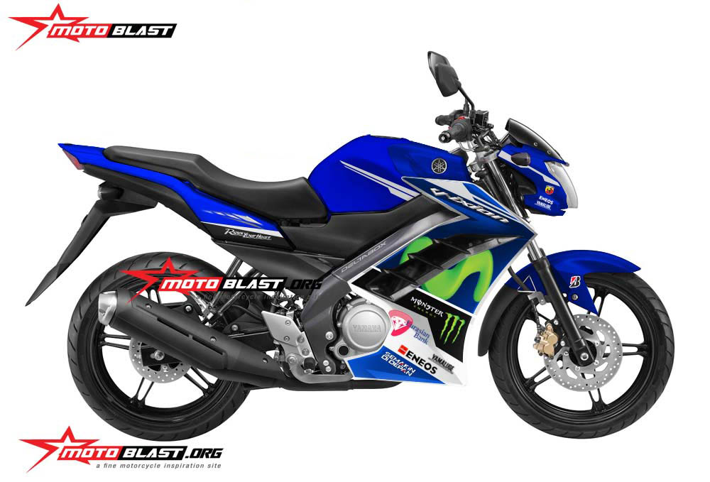 Modifikasi striping new vixion movistar 2015
