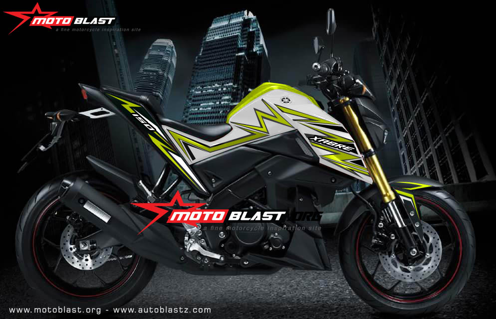Modifikasi Yamaha Xabre 150 motoblast