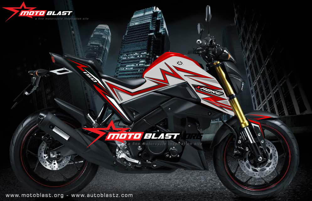 Modifikasi Yamaha Xabre 150 motoblast