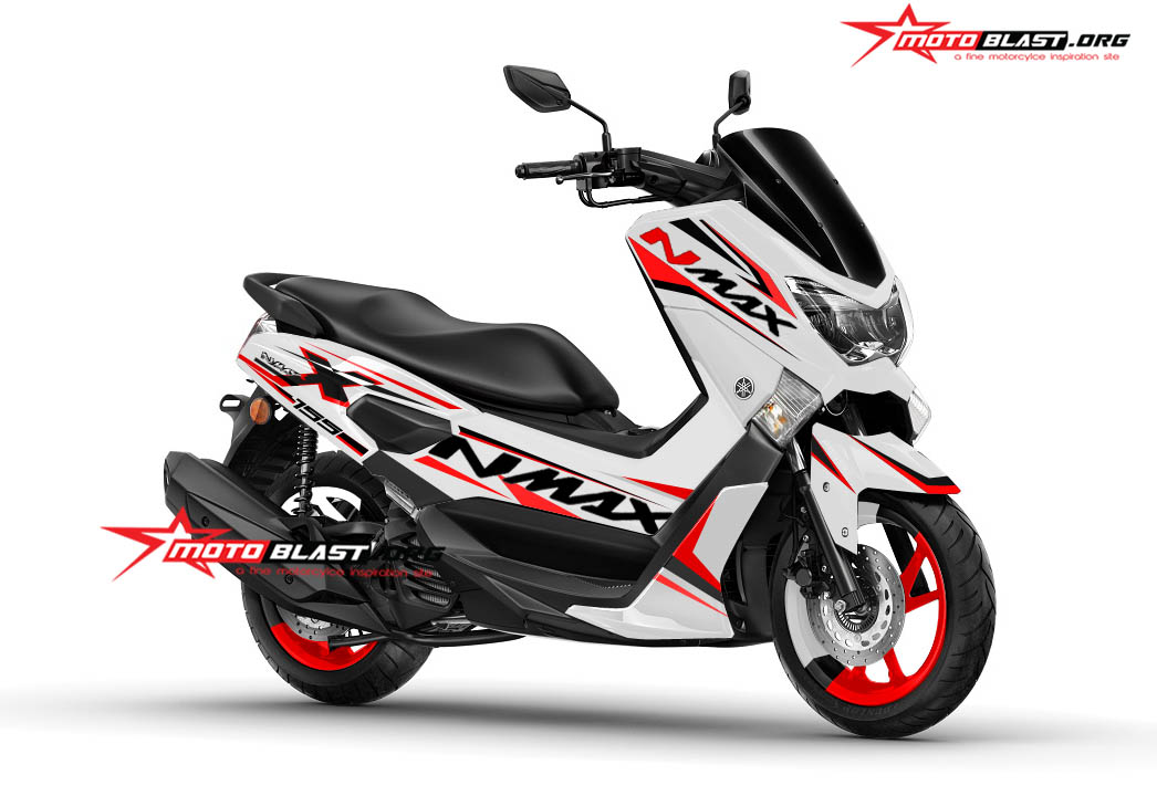 Modifikasi striping Yamaha NMAX terbaru
