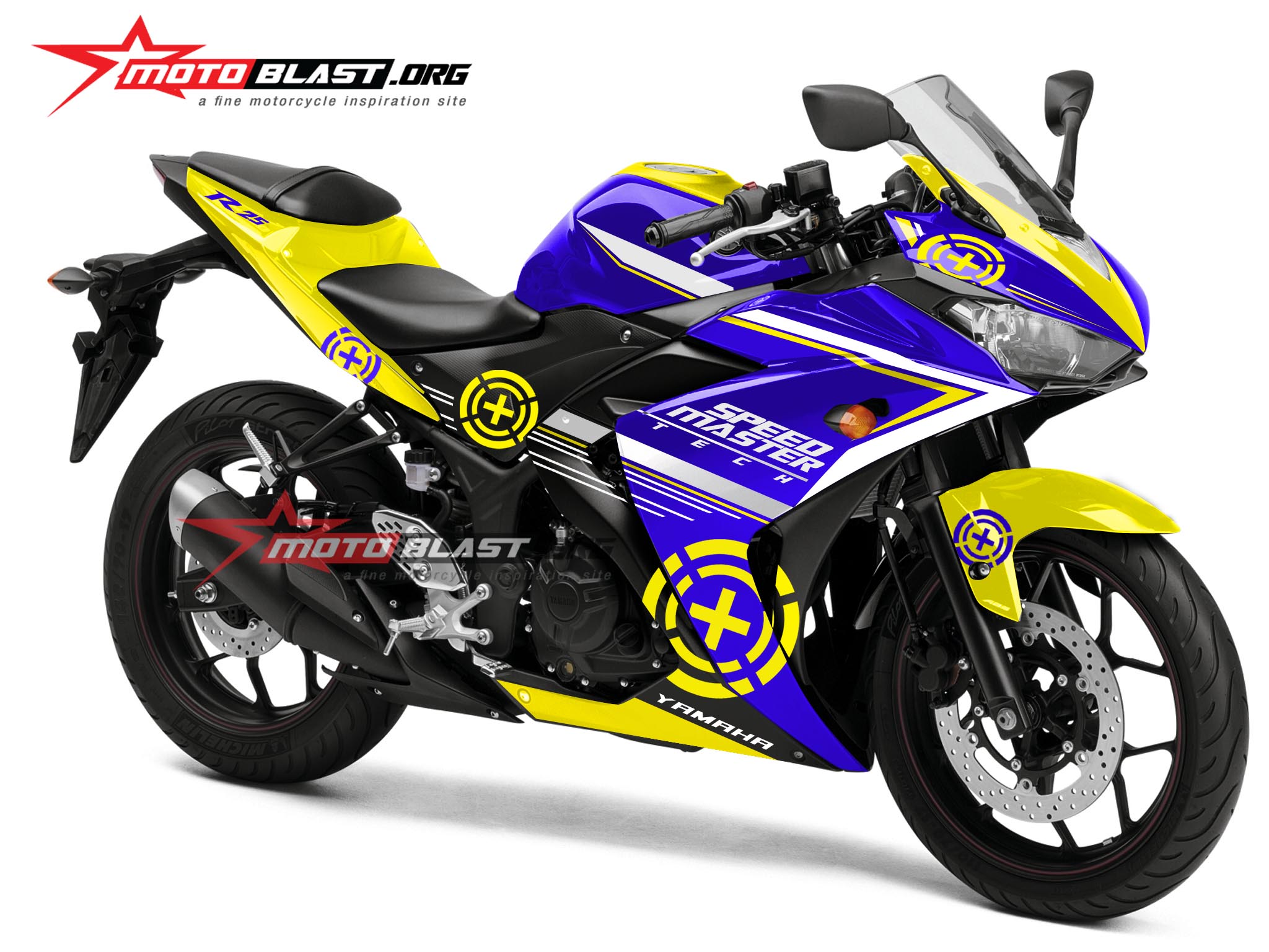 modifikasi yamaha R25 Speed master