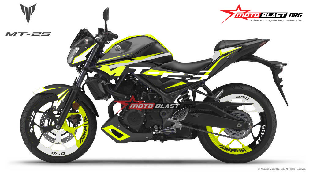 modifikasi striping MT25 black sporty