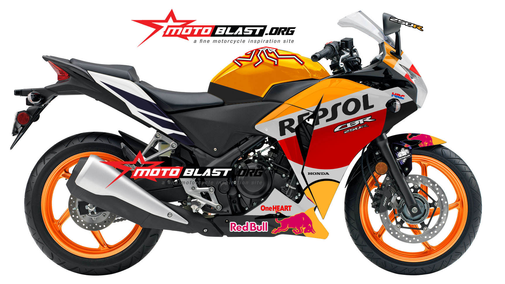Honda CBR250R Thailand ala repsol Motogp 2016 Marc Marques - MOTOBLAST