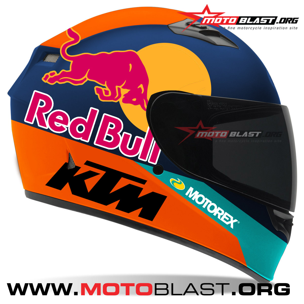 Graphic Helmet KTM Redbull Motogp Motoblast