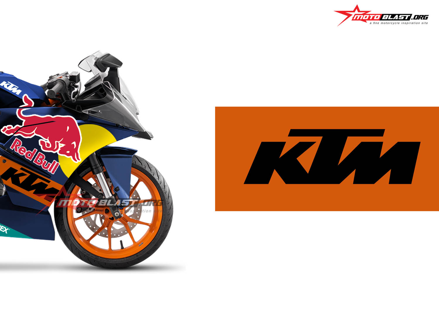 Modifikasi Striping KTM RC 200 - Redbull Motogp