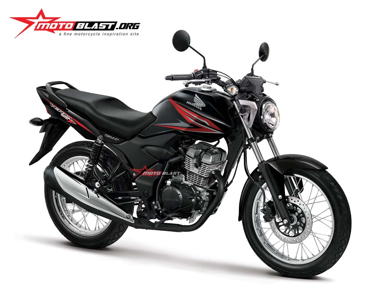 Render bagaimana kalau New Honda Verza 2018 berbentuk klasik - MOTOBLAST
