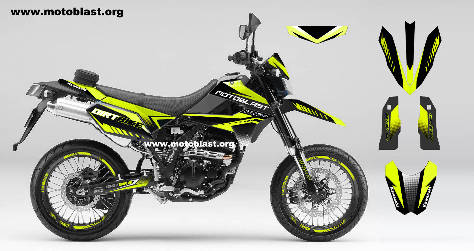 Kawasaki D Tracker 250 Modifikasi