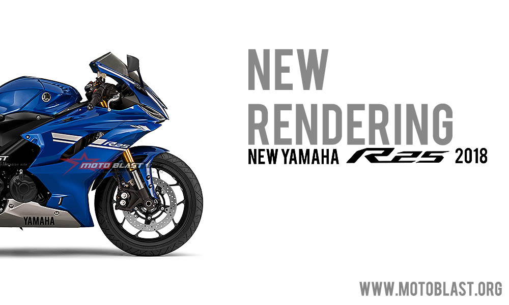 Rendering New Yamaha R25 by motoblast Part 1. - MOTOBLAST