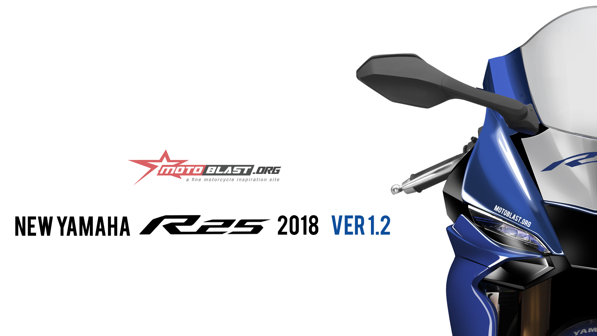 Render Terbaru New Yamaha R25 Versi 1 Part 2. Front View by Motoblast ...