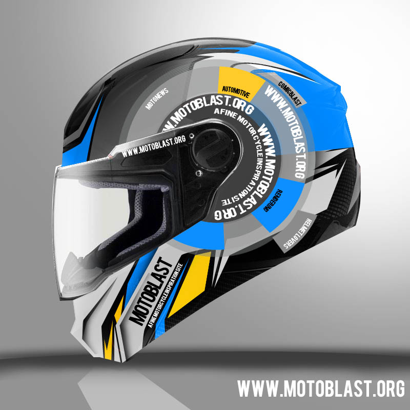 Design Graphic kit Helmet livery SOUL by Motoblast - MOTOBLAST