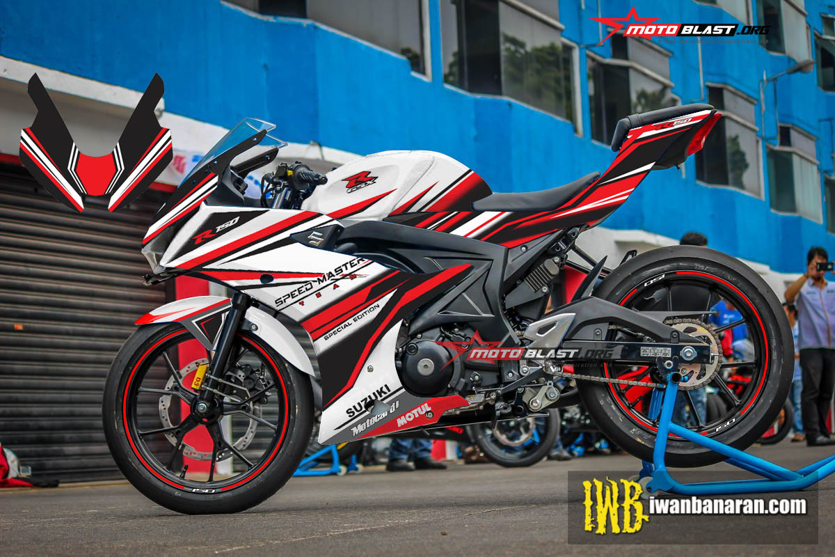 Modifikasi striping Honda CBR150R Cbu Thailand Livery Desmo GP 2018 ...