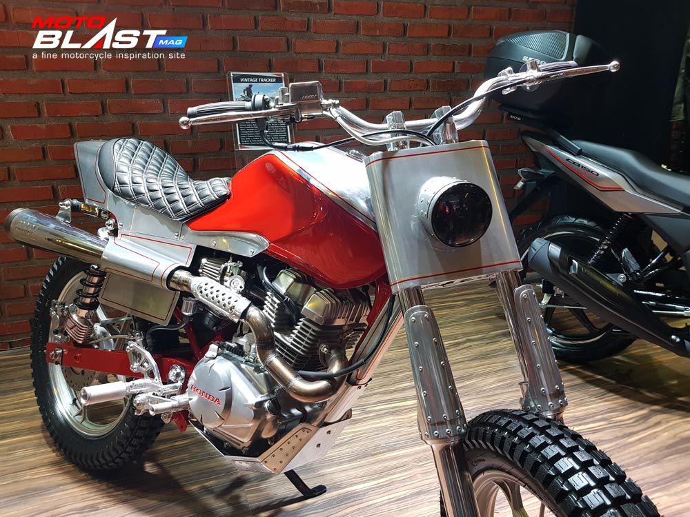 Honda New CB150 Verza versi modifikasi Vintage Tracker - Foto, Video ...