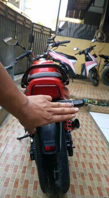 Di kira Honda Tiger, ternyata ini emang beneran Motor Ninja....wahhh ...