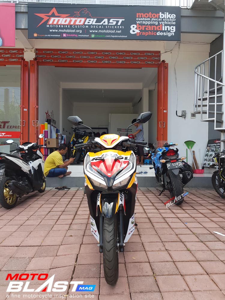 Ini dia Honda Vario 150 2018 livery Repsol Pertama kali di Indonesia ...