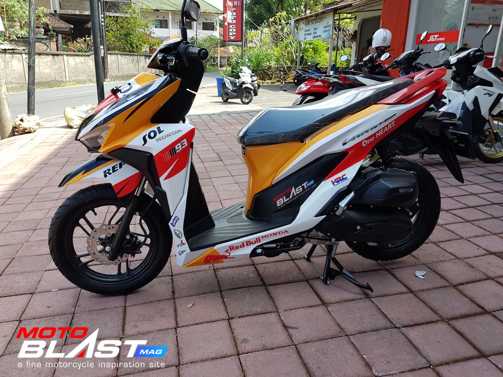 Ini dia Honda Vario 150 2018 livery Repsol Pertama kali di Indonesia ...