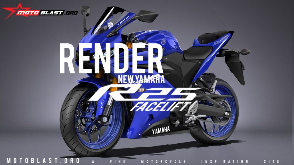 Render Yamaha R25 Facelift Motoblast - MOTOBLAST
