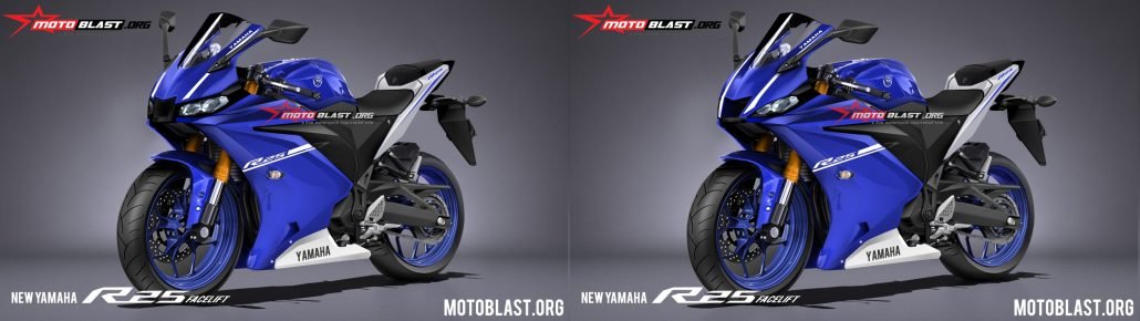 Dari Render Yamaha R25 Facelift ini, masbro lebih suka bentuk headlamp ...