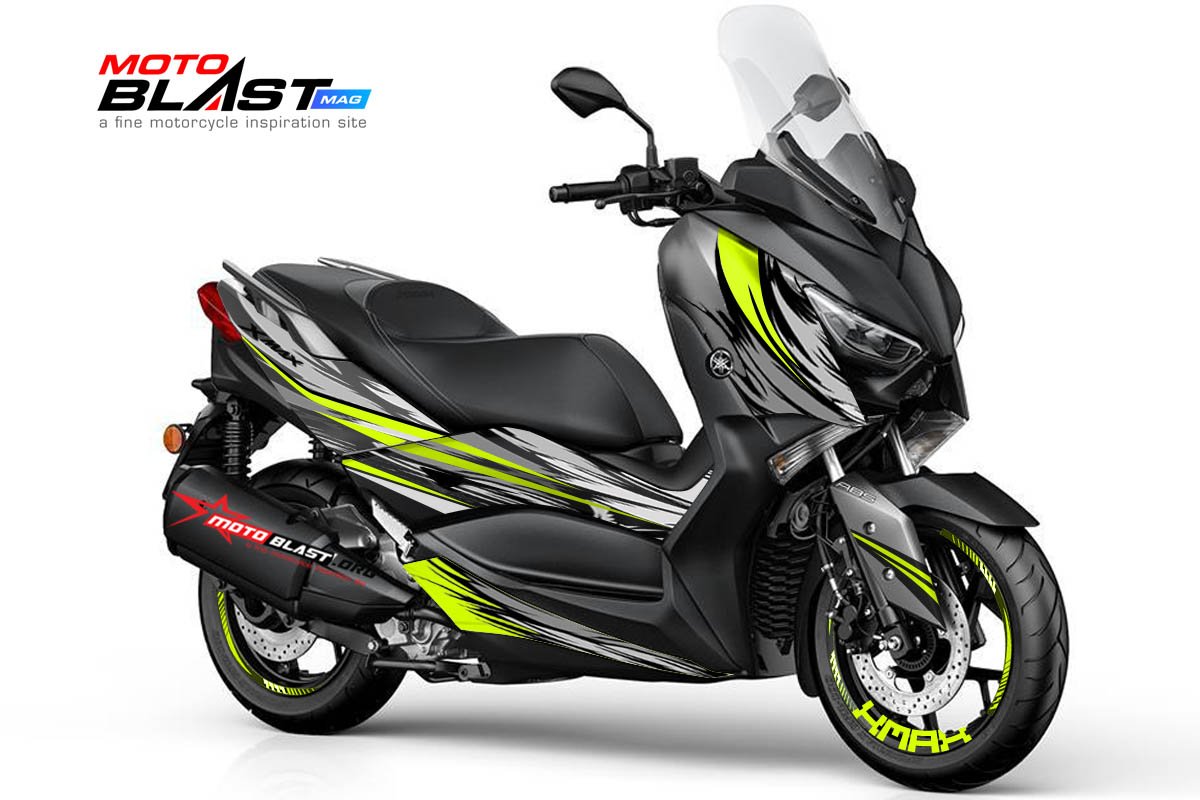 Yamaha Xmax 250 Grey Wolf - MOTOBLAST