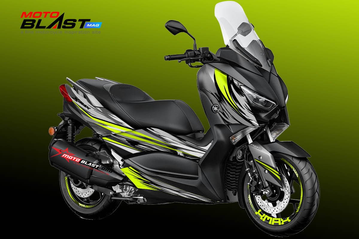 Yamaha Xmax 250 Grey Wolf - MOTOBLAST