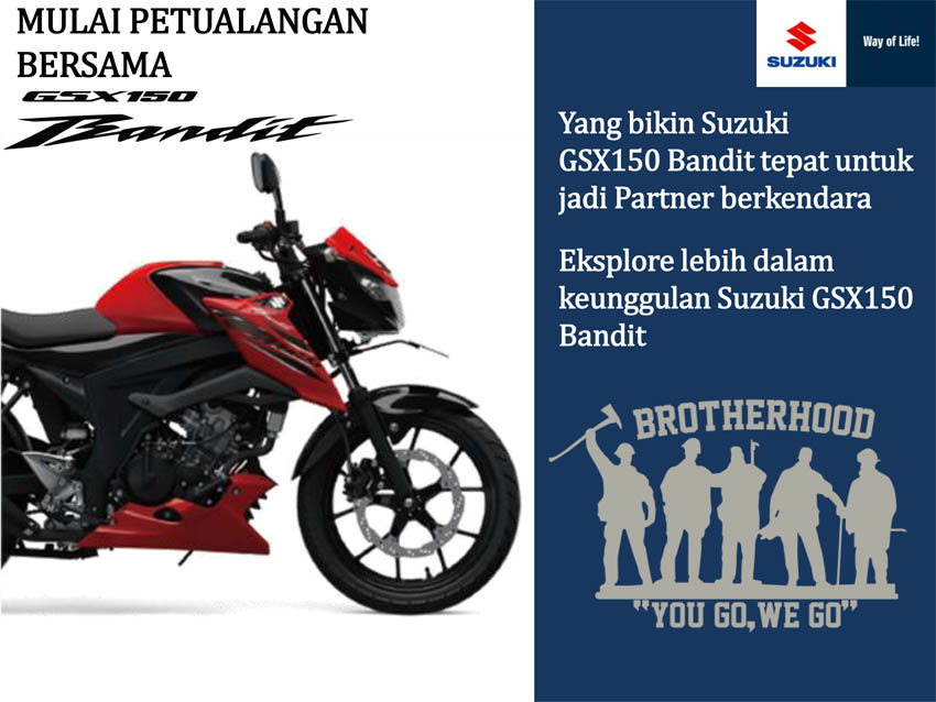 All About Suzuki GSX150 Bandit , Filosofi, Spesifikasi, Performa ...
