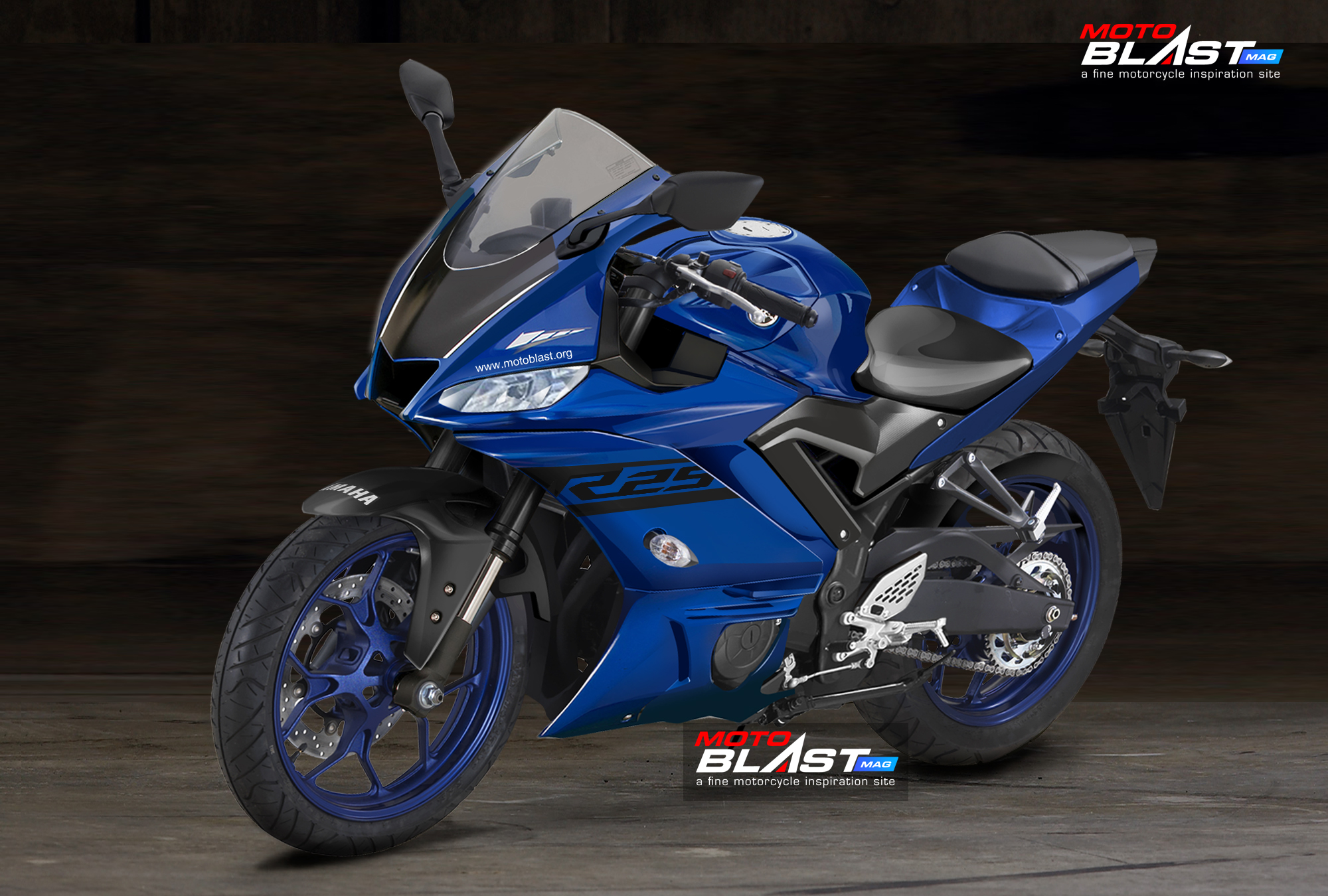 Desain Paten Image Yamaha R25 Terbaru 2019 versi Full Color Perspektif ...