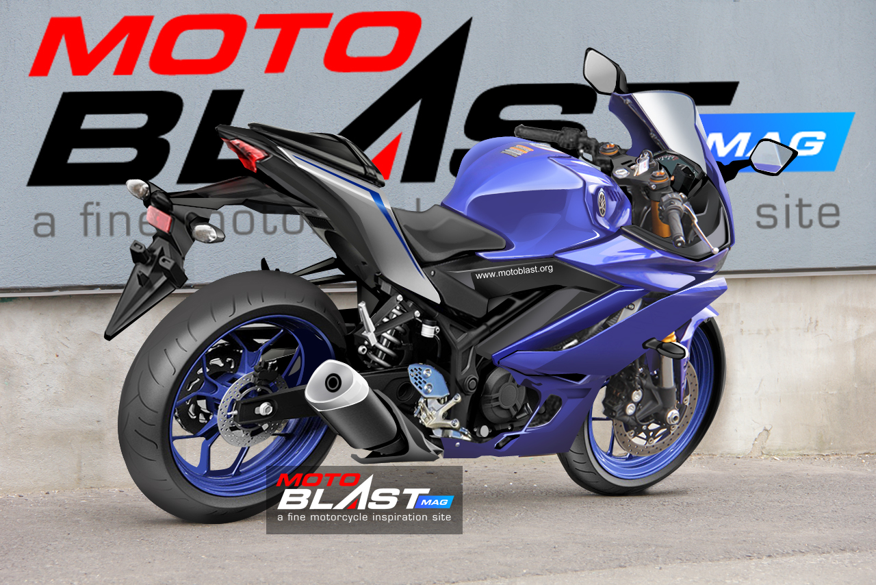 Desain Paten Image Yamaha R25 Terbaru 2019 versi Full Color Perspektif ...