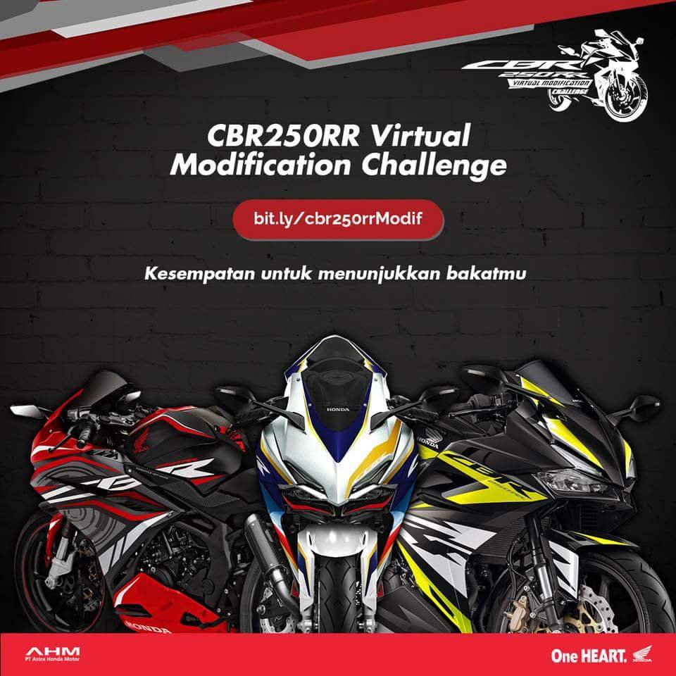 Suka desain virtual motor di komputer??ikuti lomba CBR250RR Virtual ...