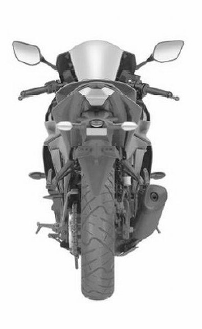 Gambar desain paten New Yamaha R25 lengkap all view!! Awas Jatuu cinta ...