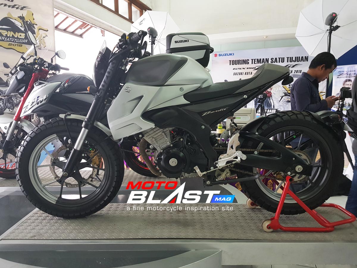 Modifikasi Striping Suzuki GSX150 Bandit energy - MOTOBLAST